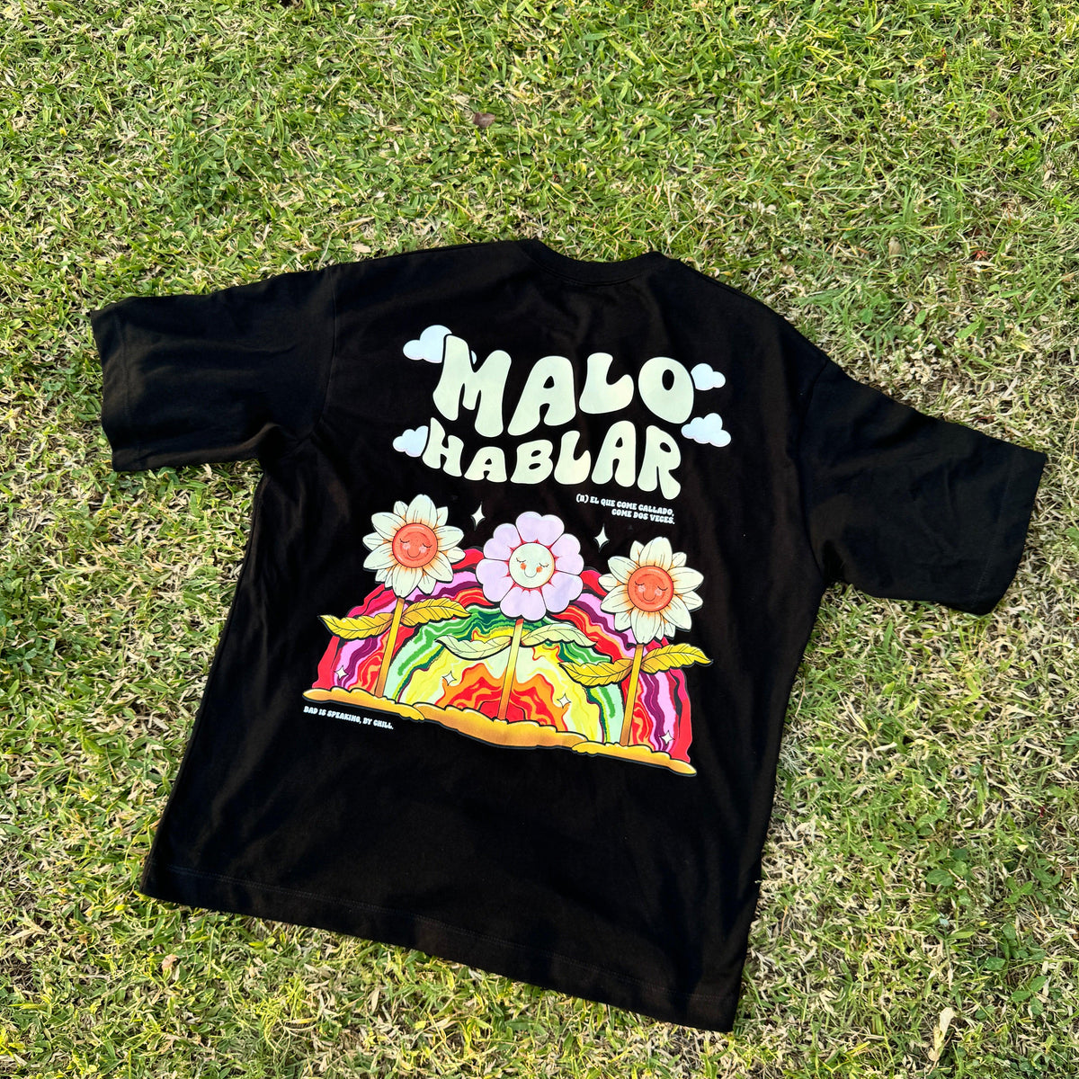 Camiseta Malo Hablar – Chill Bucaramanga